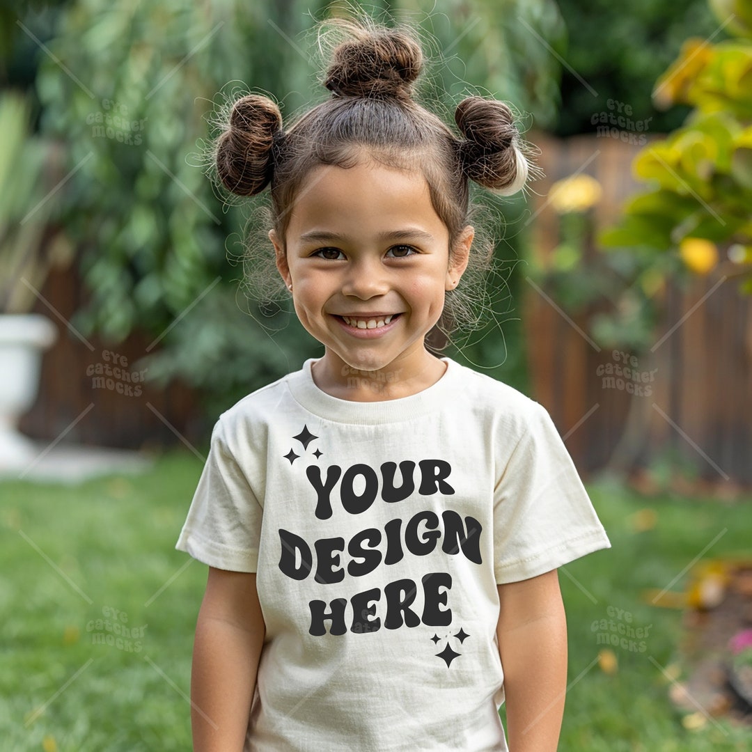 Kids Modeled T-shirt Mockup, Bella Canvas 3001T Model, 3001T Kids ...