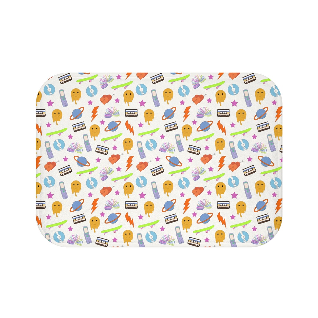 Y2K 2000s Aesthetic Bath Mat - Etsy