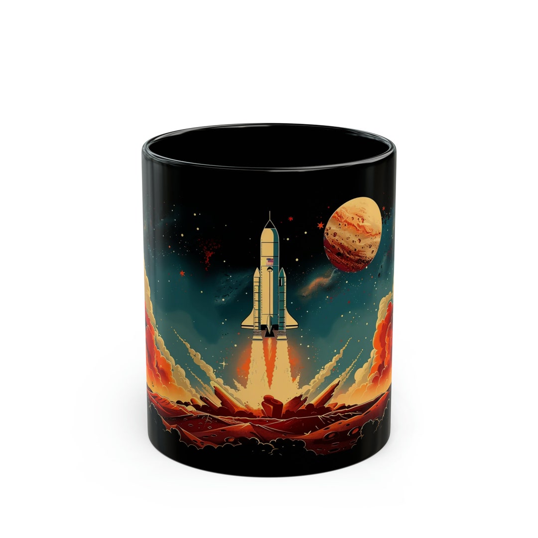 Retro Futurism 7 for Sci-fi Fans Gift for Space Enthusiasts Fantasy ...