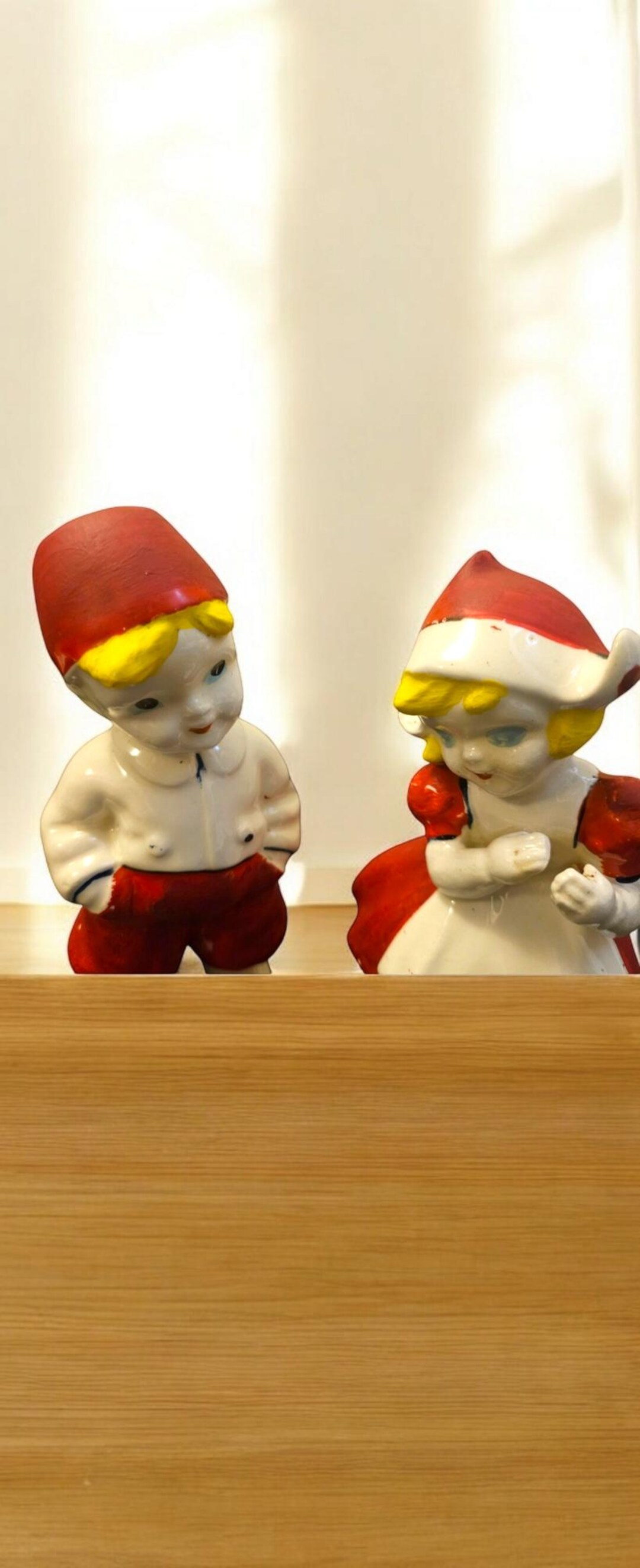 Kreiss Hand Painted, Boy and Girl Set, Pre-owned, Kreiss Logo Stamped Figures - Etsy