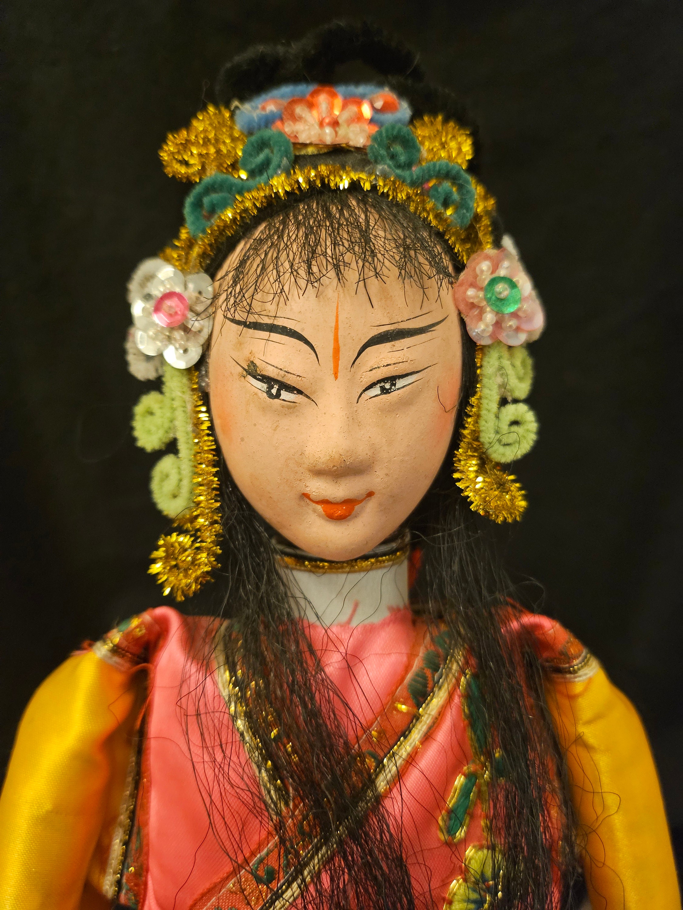 Stunning Antique,early 19th Century, Peking Chinese Opera Princess ...