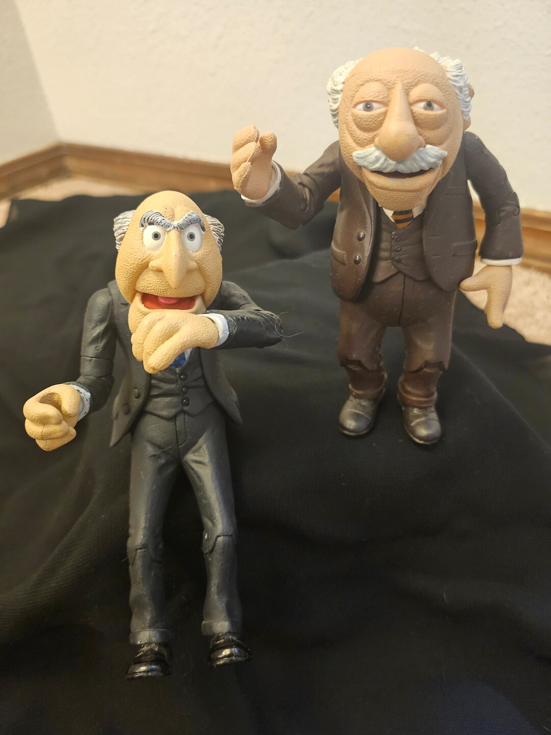 Jim Henson Muppets Action Figures, Miss Piggy, Kermit the Frog, Statler ...