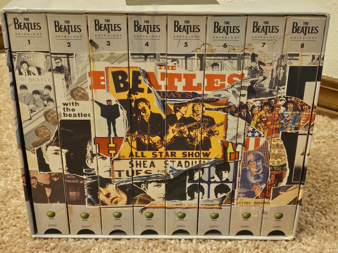 The Beatles Anthology on VHS! Pre-owned, Excellent Condition, Great ...