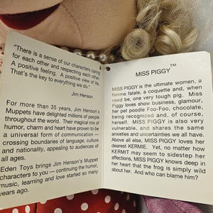 Jim Henson Muppets miss Piggy Hand Puppet, Vintage 80s, Pre-owned ...