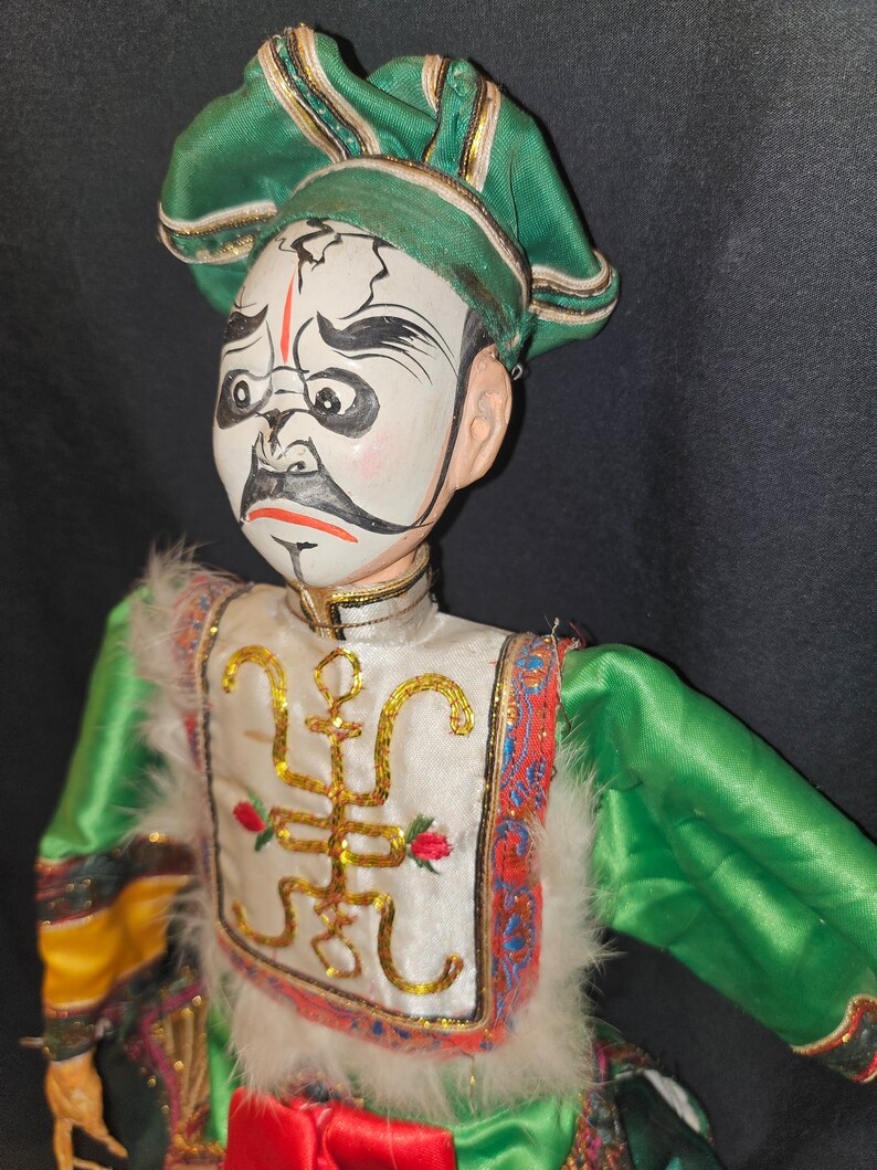 Rare Antique, Early 19th Century, Chinese Peking Opera Marionette Doll ...