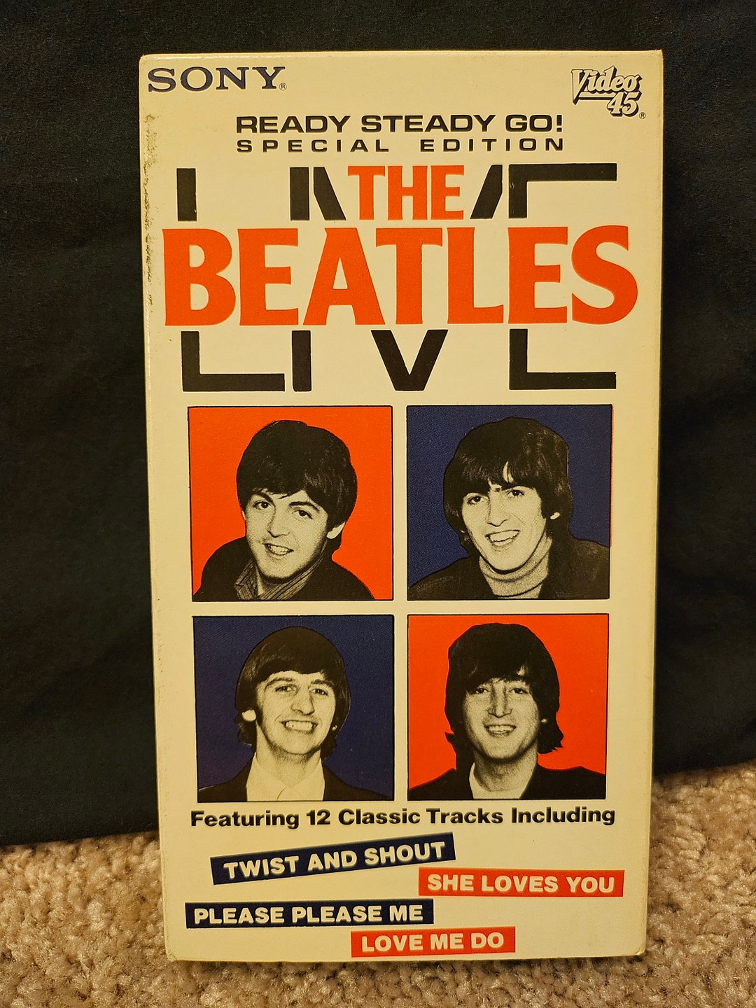 Set of 2 Beatles VHS Tapes, Pre-owned, Great Condition, A Hard Day's ...