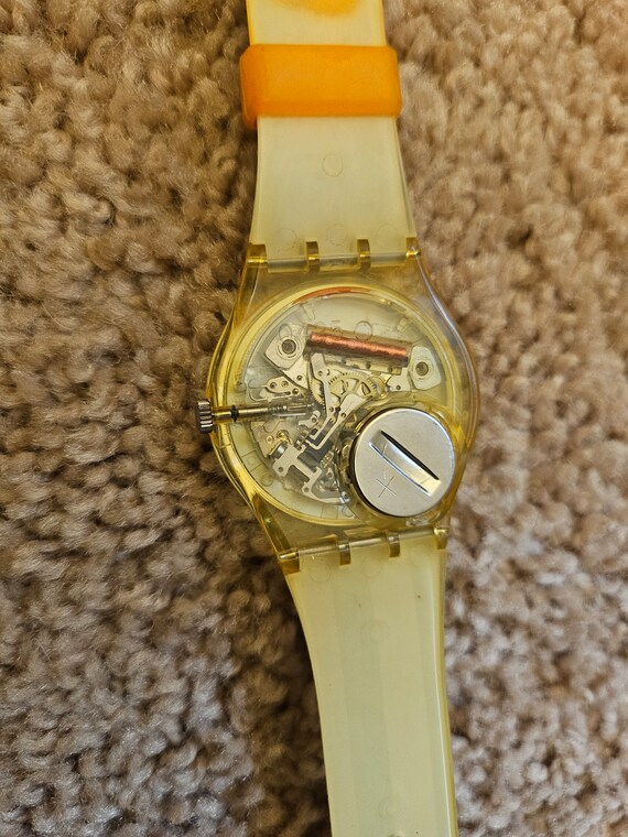 1991 Vintage Swatch- Amneris Sphinx Egypt Pyramid Wat… - Gem