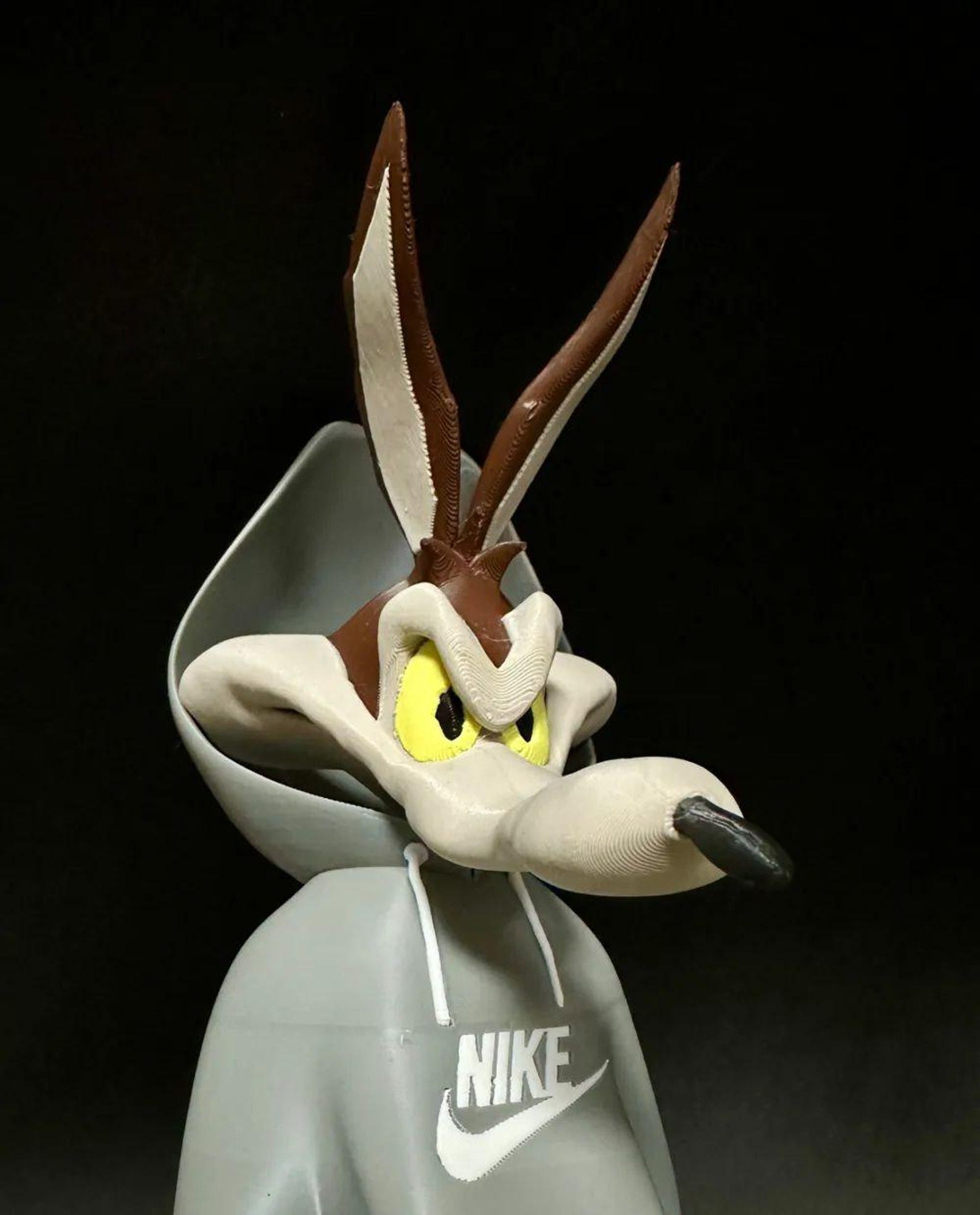 Urban Styled Cartoon Looney Tunes Models With 8 Hoodies Bugs Bunny, Daffy Duck, Silvester Stl ...