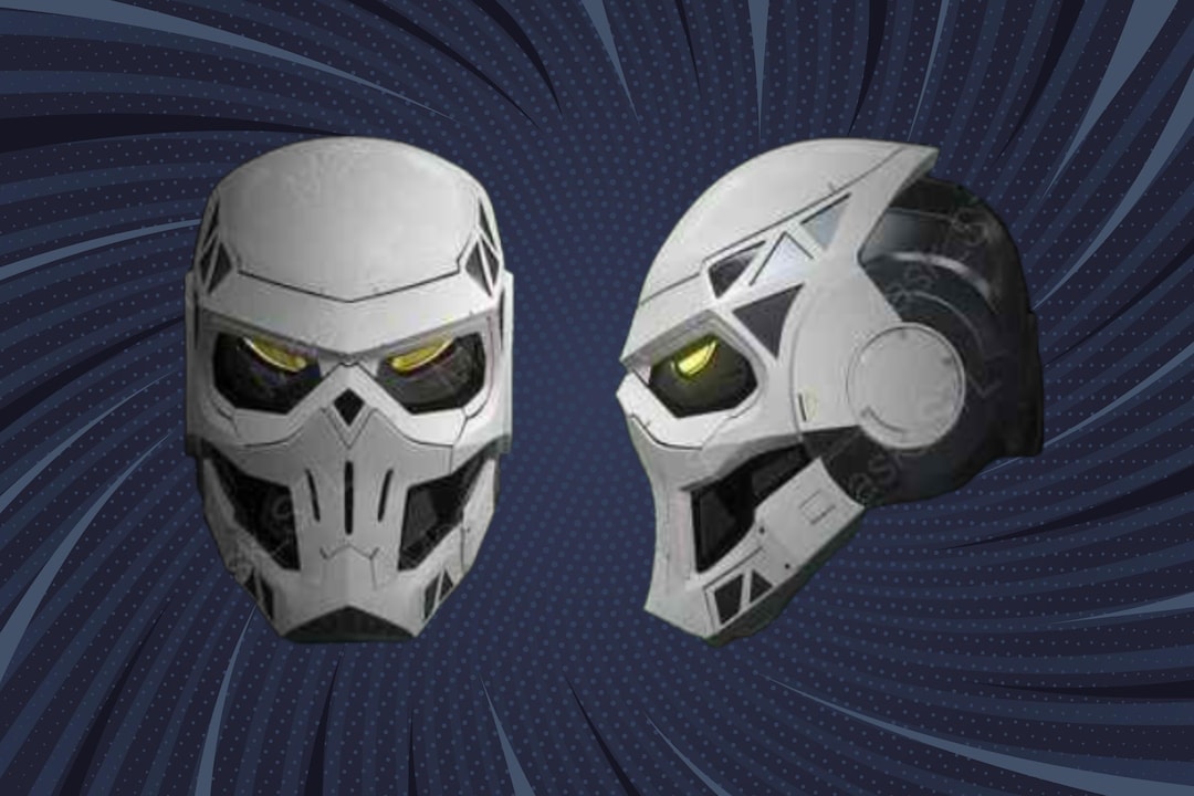 TASKMASTER MASK HELMET Stl File Ready to Print Easy to Assembly - Etsy