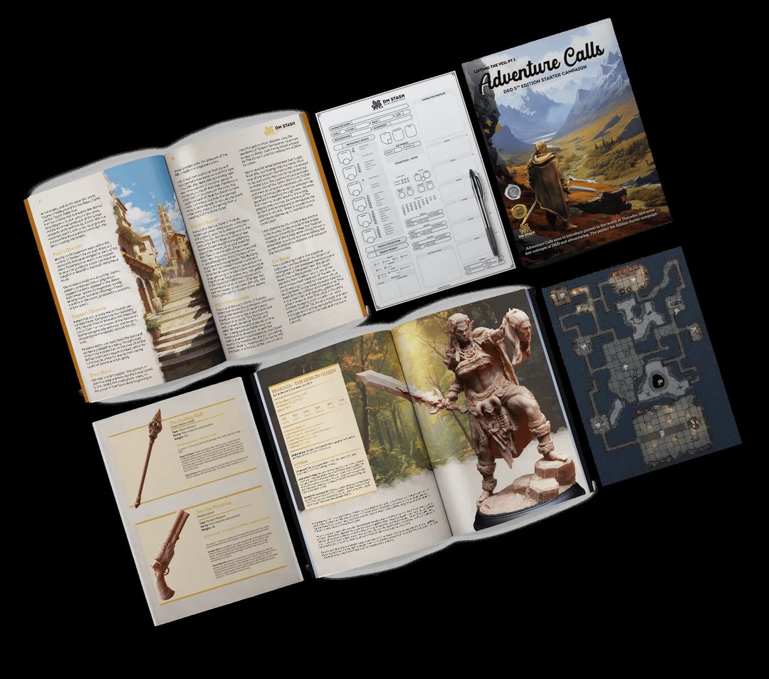 Complete Set: Lifting the Veil Pt L Adventure Calls Complete Set ...