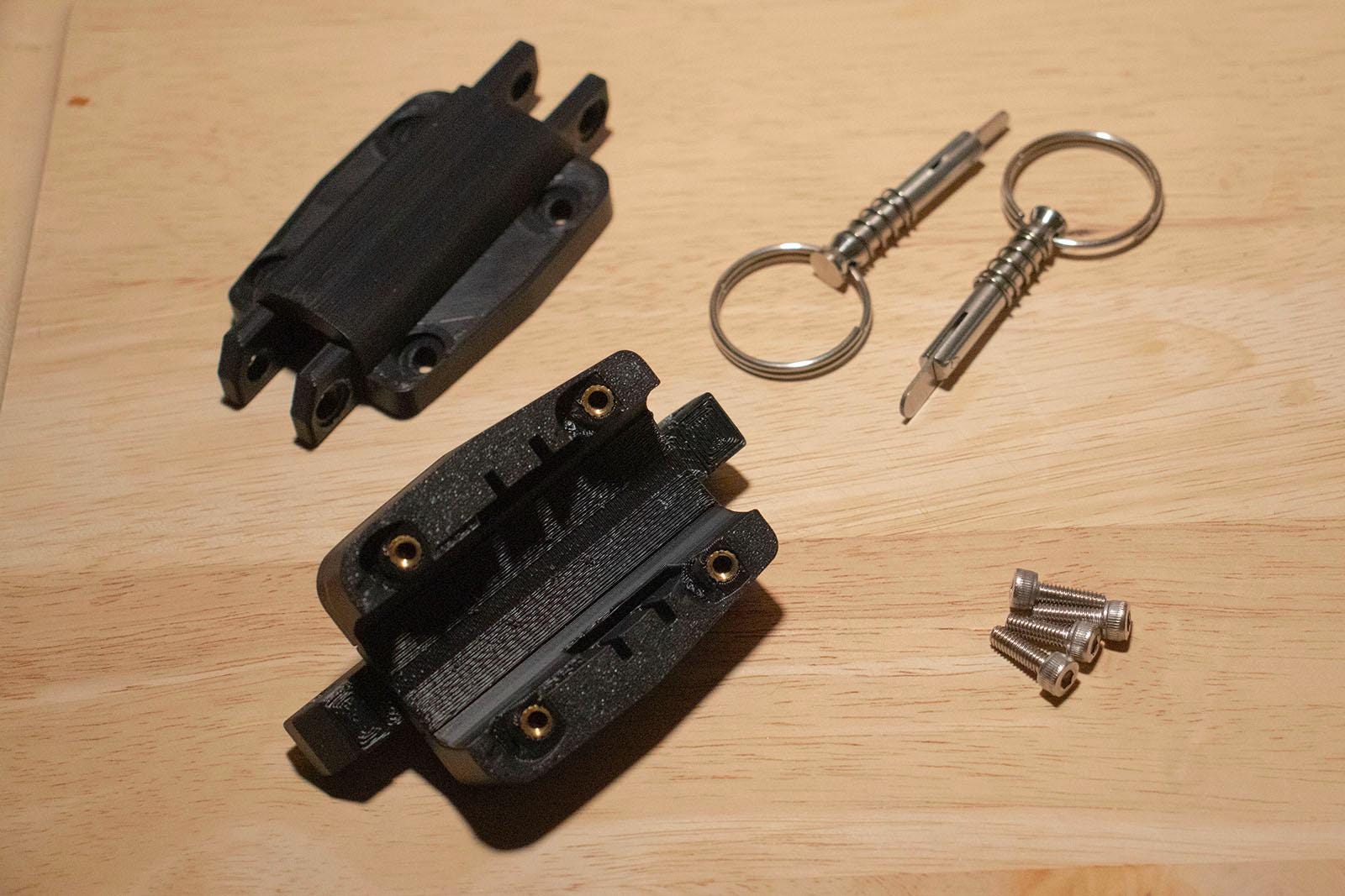 Folding, Hinged Control Mount for Minelab X-terra Pro and X-terra Elite ...