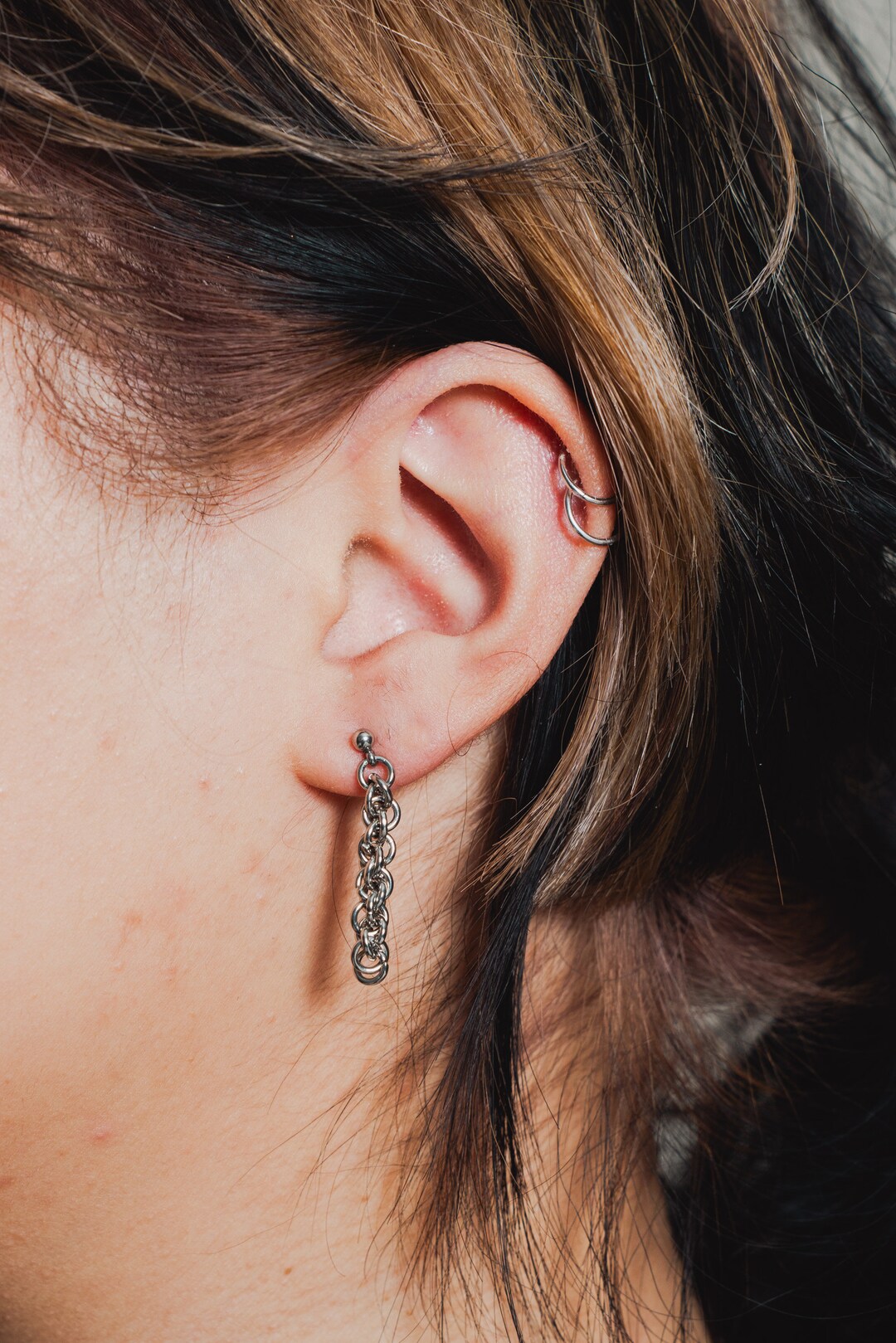 Brandy melville chain earrings store