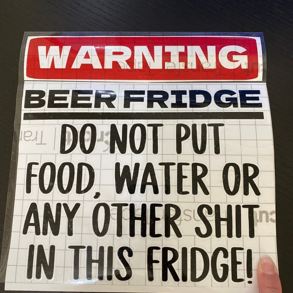 Beer Fridge Stickers - Etsy