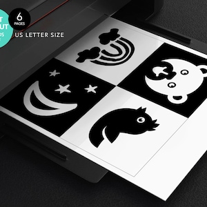 Printable Sensory Cards for Baby Visual Stimulation Cards High Contrast ...