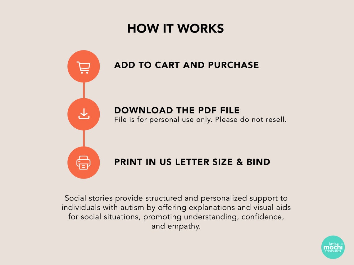 Social Story Hands Are Not for Hitting Printable PDF for Kids Autism ...