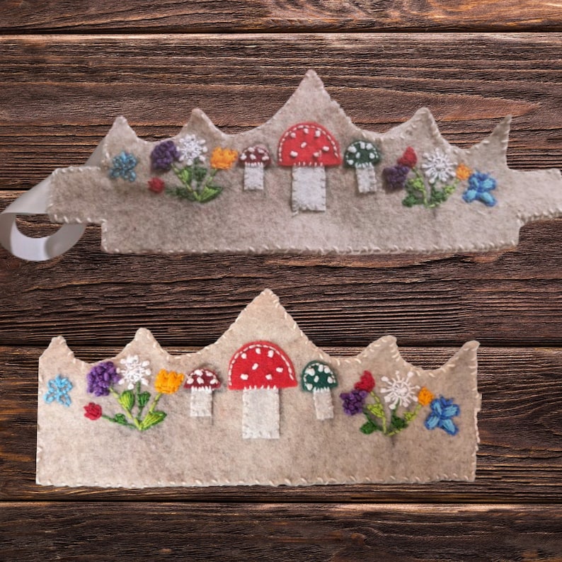 Felt Crowns - Etsy