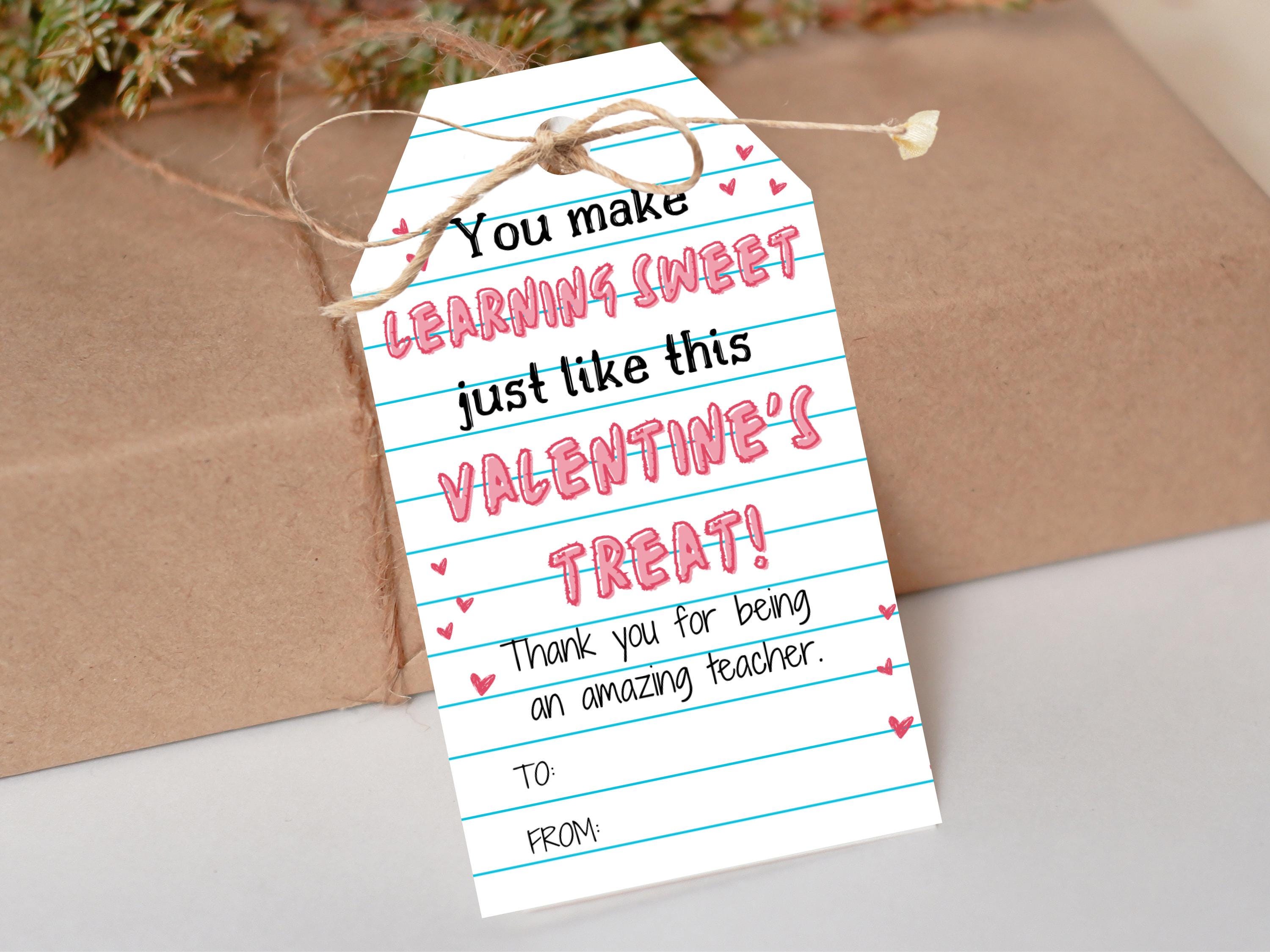 EDITABLE Valentine Gift Tags Printable Kids Valentine Tags Classroom ...