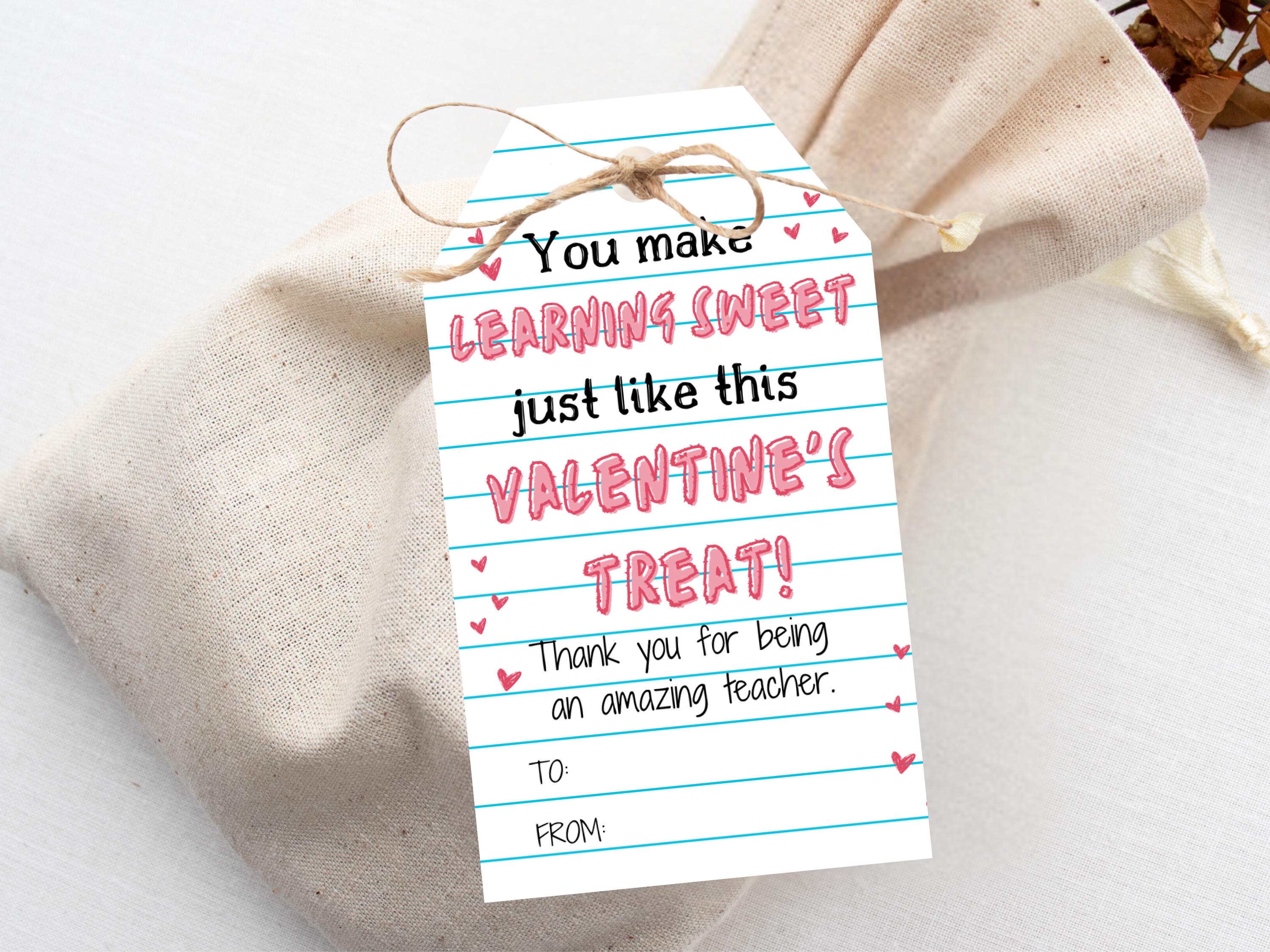 EDITABLE Valentine Gift Tags Printable Kids Valentine Tags Classroom ...