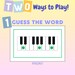 Piano Key Spelling Flashcards | Learn Piano | Printable | Beginner ...