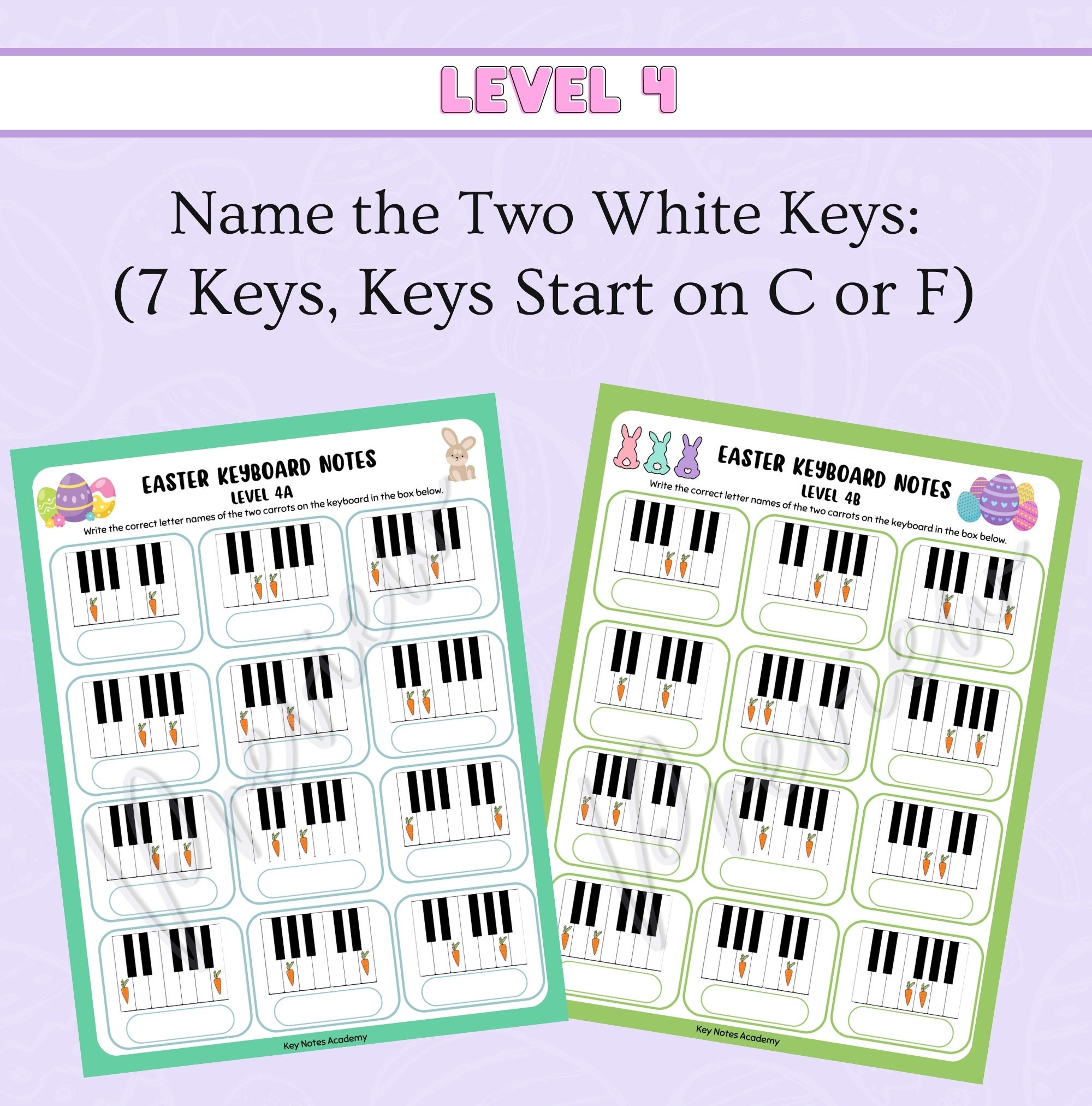 Printable Piano Worksheet | Learn Piano Keys | Preschool Piano | Music ...