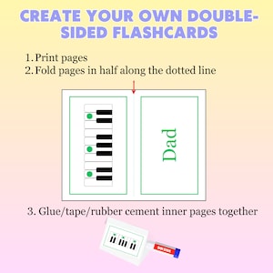 Piano Key Spelling Flashcards | Learn Piano | Printable | Beginner ...