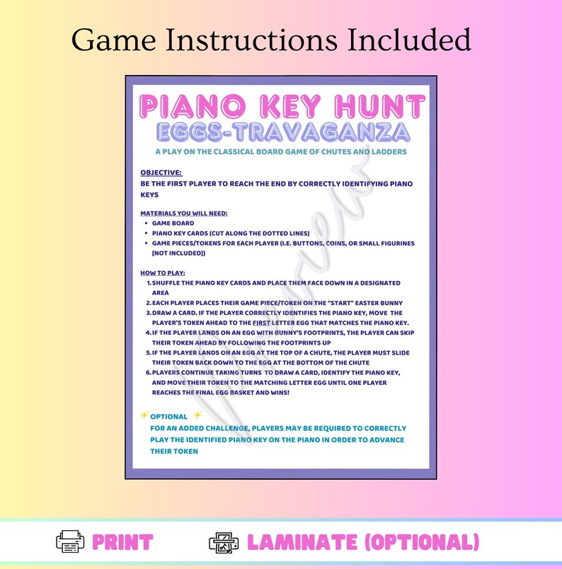Easter Piano Keys Game | Learn Piano Keys | Preschool Piano | Music ...