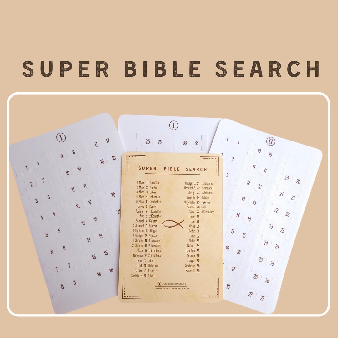 Inovativ System Bible Register Bible Grip Index Bible Bible Tabs White ...