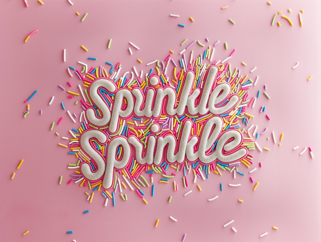 Sprinkle Sprinkle Wall Art | Mantra Wall Art | Inspirational Print - Etsy