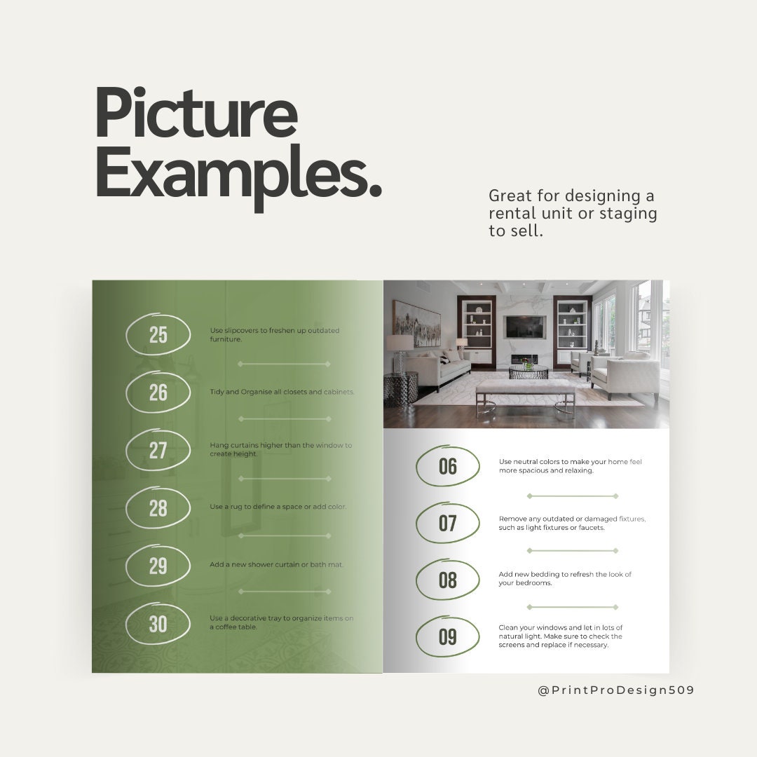 Mini Guide to Stage Your Home - Etsy