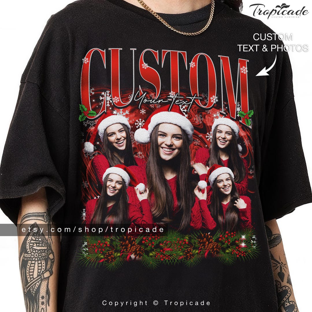 Custom Bootleg Rap Tee, Custom Bootleg Shirt, Custom Photo Shirt ...