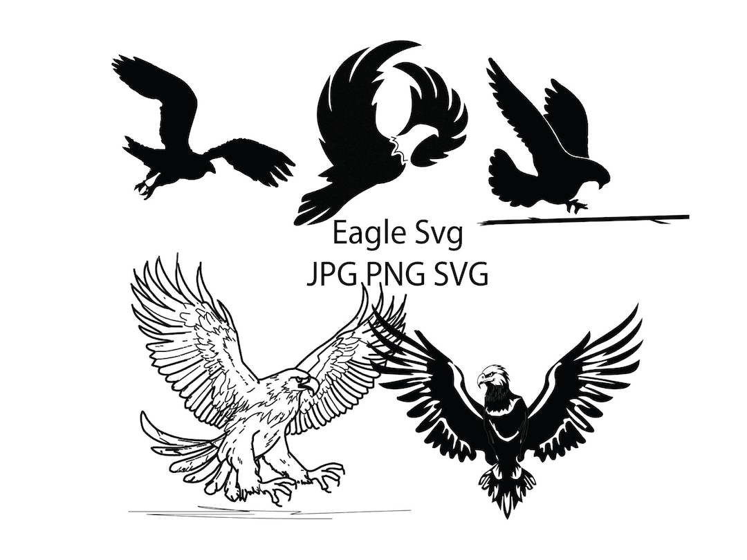 Eagle Svg, Eagle Svg File, Bald Eagle Svg, Eagle Svg Bundle, Eagle ...