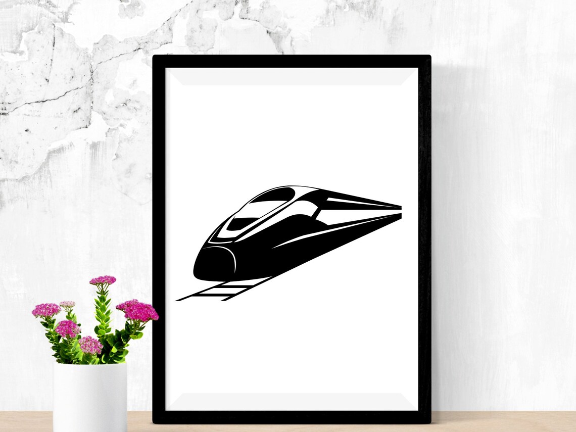 Train Svg, Train Cut Files, Train Clipart, Train Files, Train Vector ...