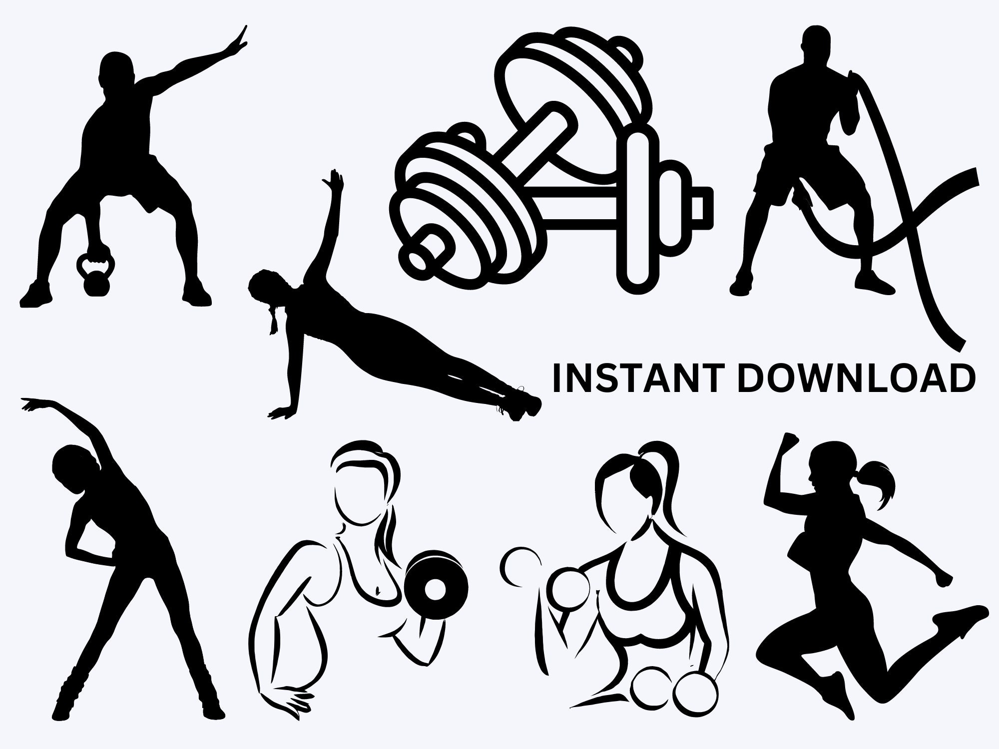 Fitness Svg, Fitness Svg Designs, Work Out Designs, Gymnast Svg ...