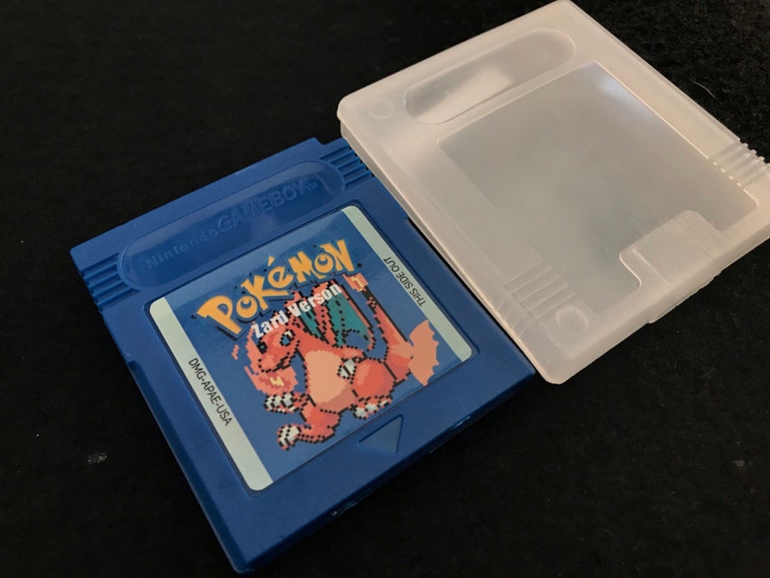 Gameboy Color Pokemon Zard Version New Fan Story Case - Etsy