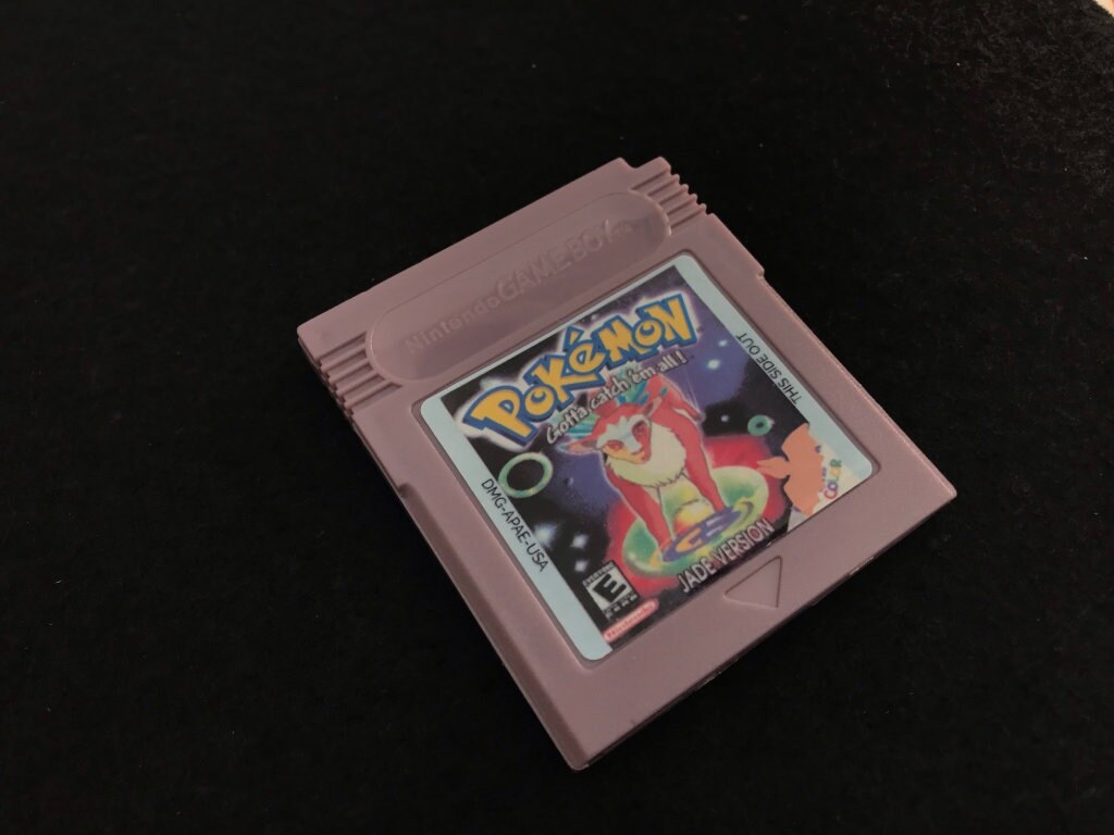 Gameboy Color Pokemon Jade New Fan Story Case - Etsy
