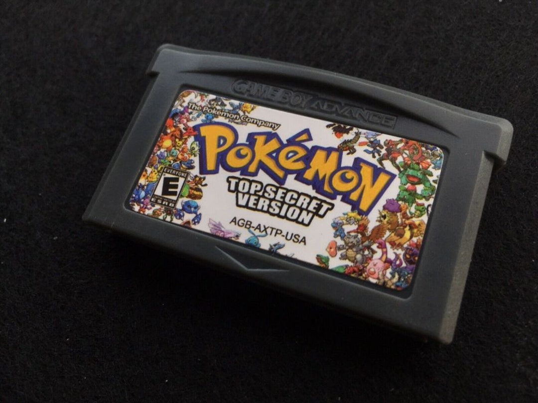 Gameboy Advance Pokemon Top Secret Version New Game Pokémon Fan Story ...