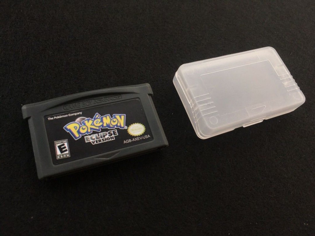 Gameboy Advance Pokemon Eclipse Version New Game Pokémon Fan Story Case ...