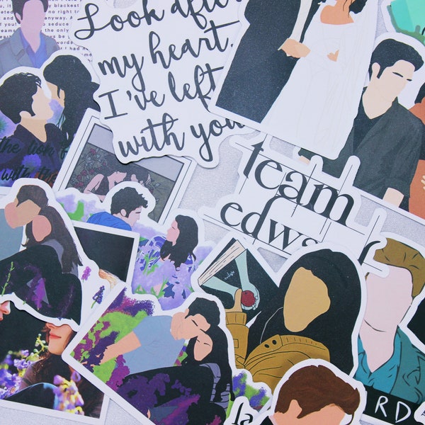 Twilight Saga Stickers - Etsy