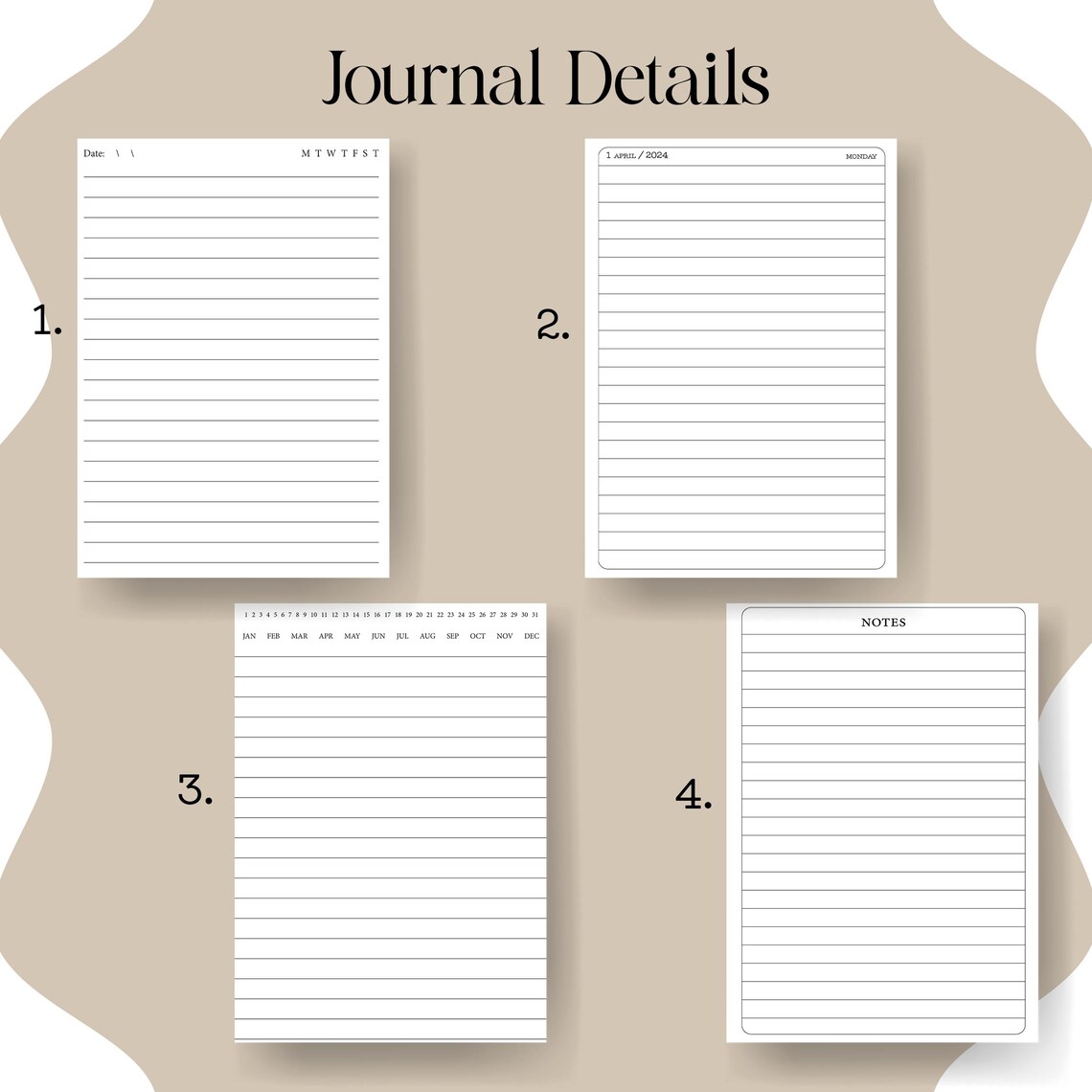 Beautiful Pattern Notebook Cover, Perfect Gift for Student, A Yearbook ...