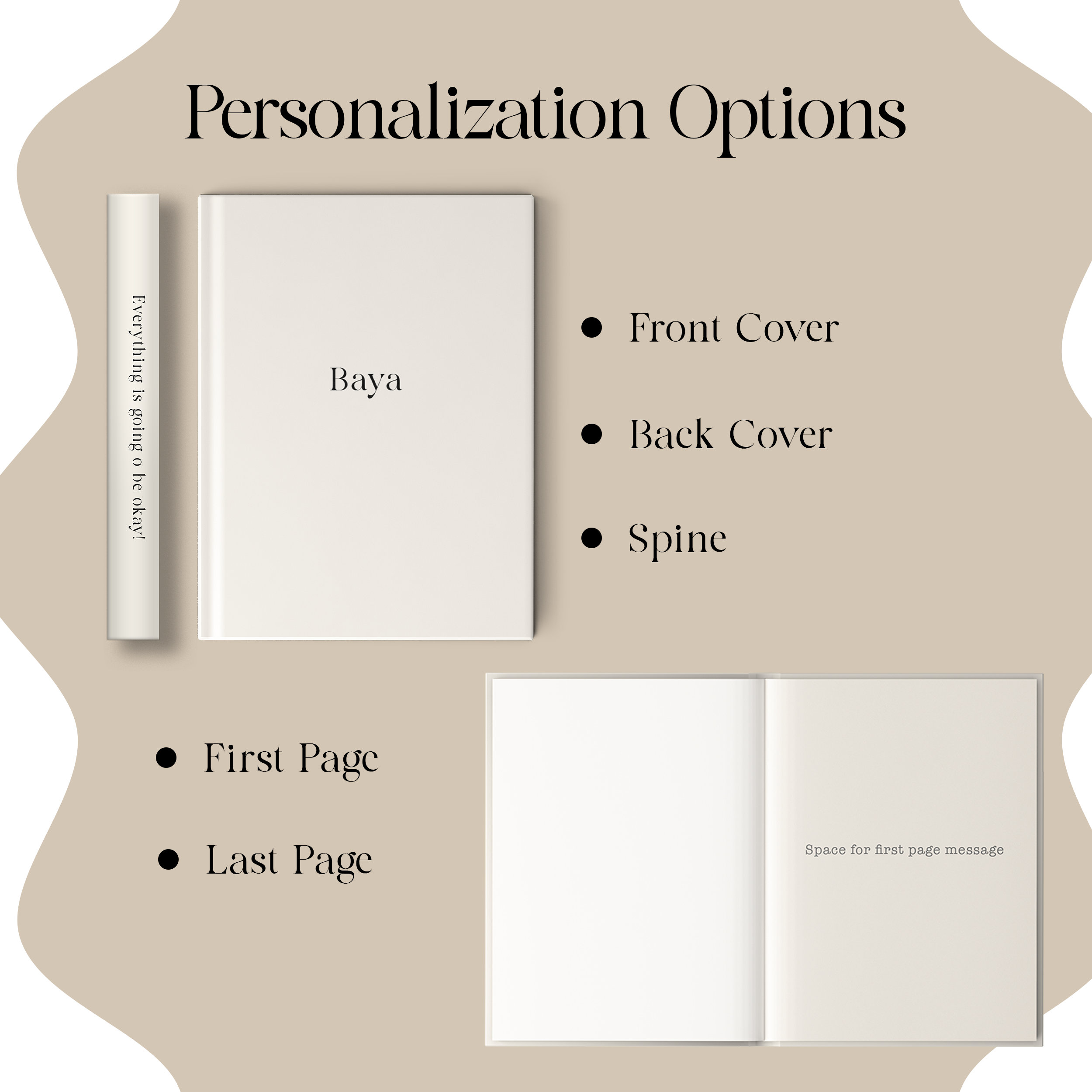 Beautiful Pattern Notebook Cover, Perfect Gift for Student, A Yearbook ...