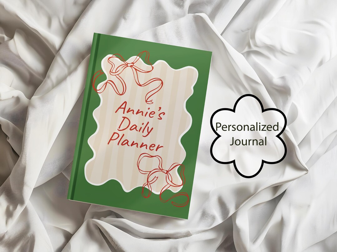 Custom Daily & Weekly Planner – Personalized Undated Organizer With To ...