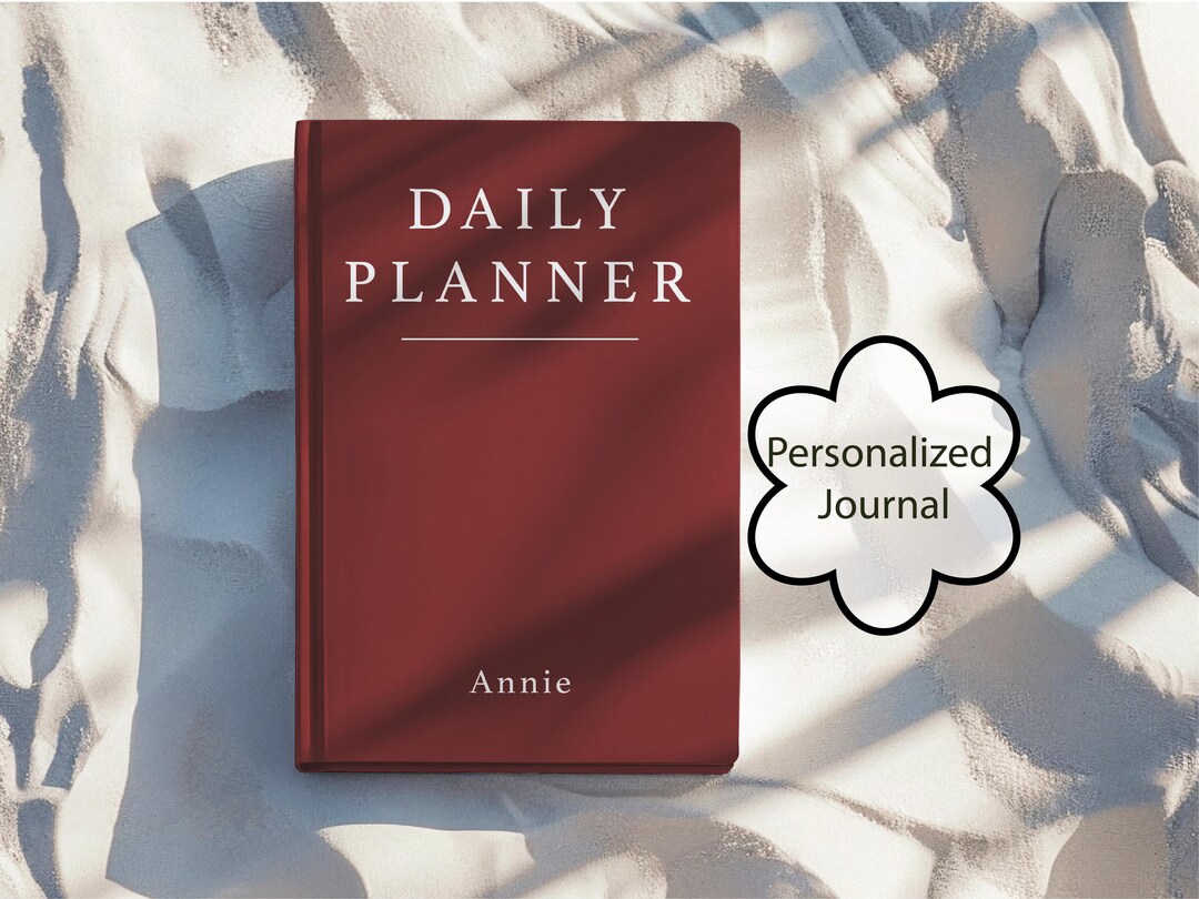 Custom Daily & Weekly Planner – Undated Organizer With Habit Tracker ...