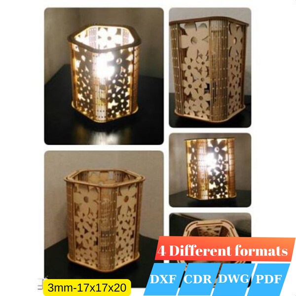 Wooden Lampshade - Etsy