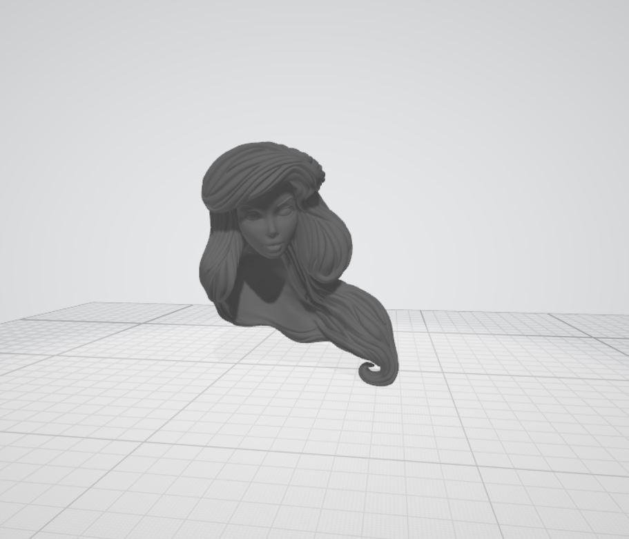 3d Mermaid, 3d Print File, 3d Mermaid Printing, 3d Print File for 3d ...