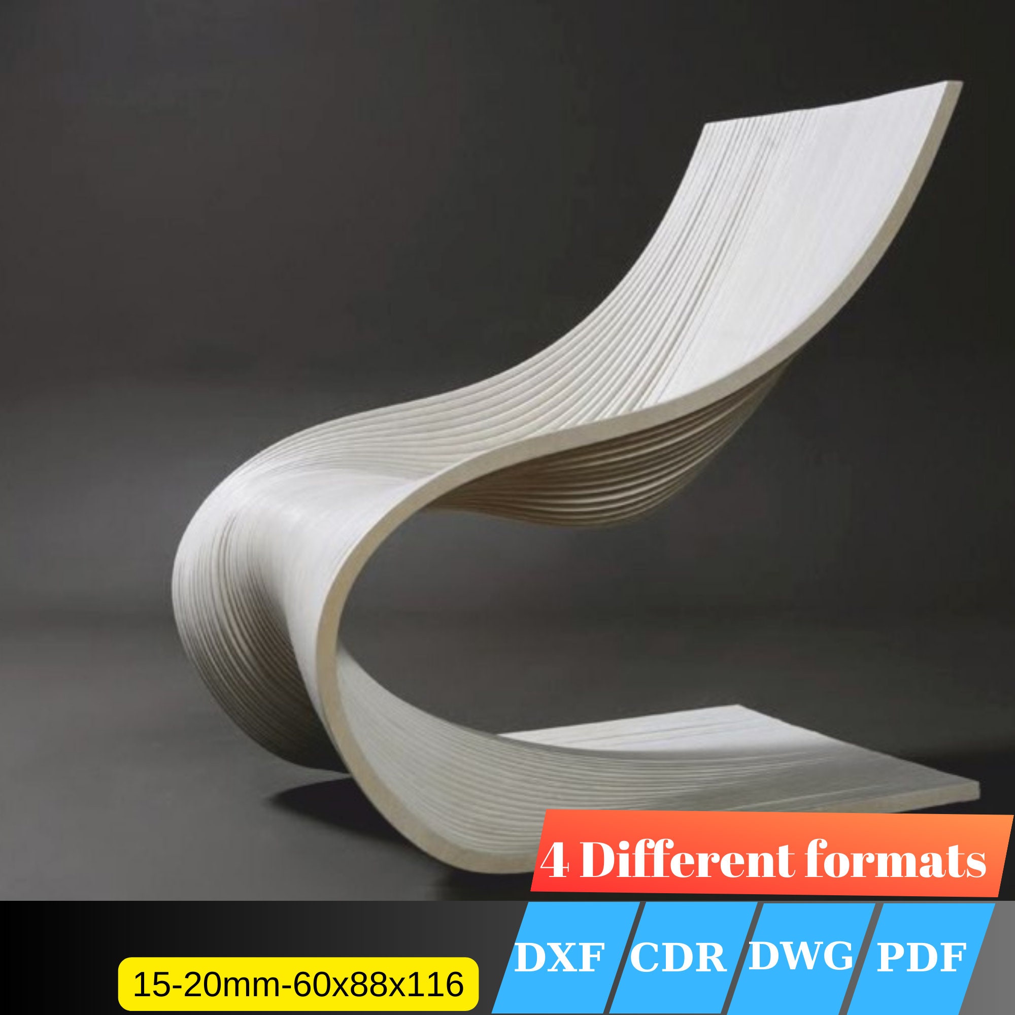Cnc File, Cnc Router Wood, Wooden Chair, Laser Cutting, Diy Furniture ...
