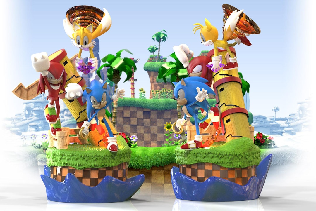 Sonic 3D Print File: STL Model (digital Download) - Etsy