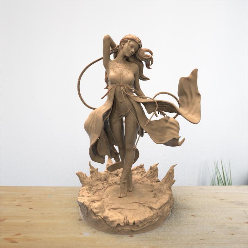 3D Fairy Figure STL Files: Fantasy Print Model (digital Download) - Etsy