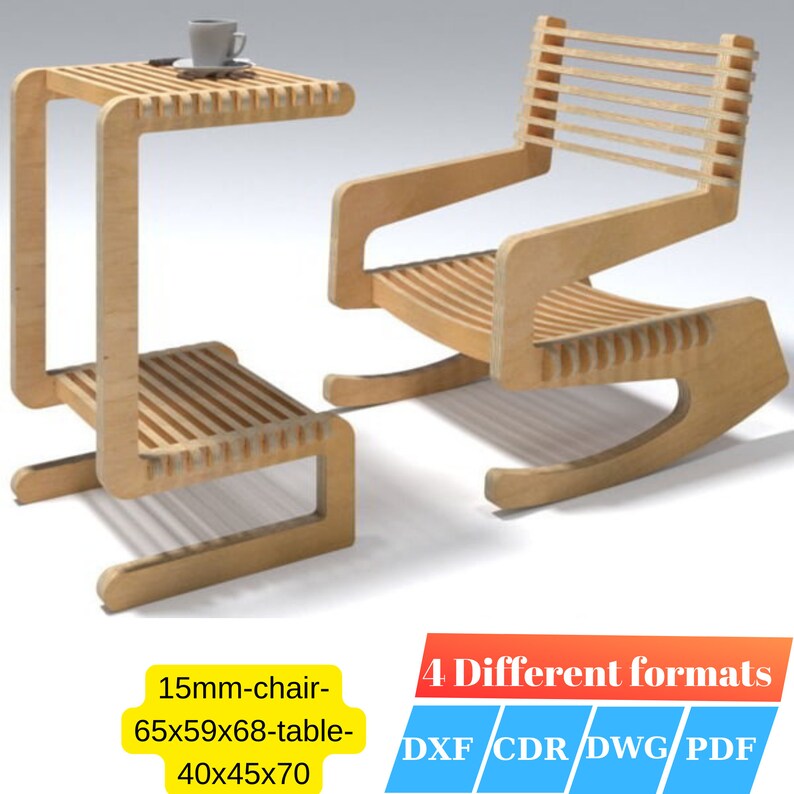 Cnc Machine File, Wooden Chair, Cnc Files, Cnc Cutting Files, Cnc ...