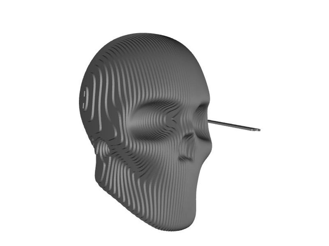 3d Skull, 3d Print, 3d Skull Models, 3d Print Figures, 3d Print Drawing ...