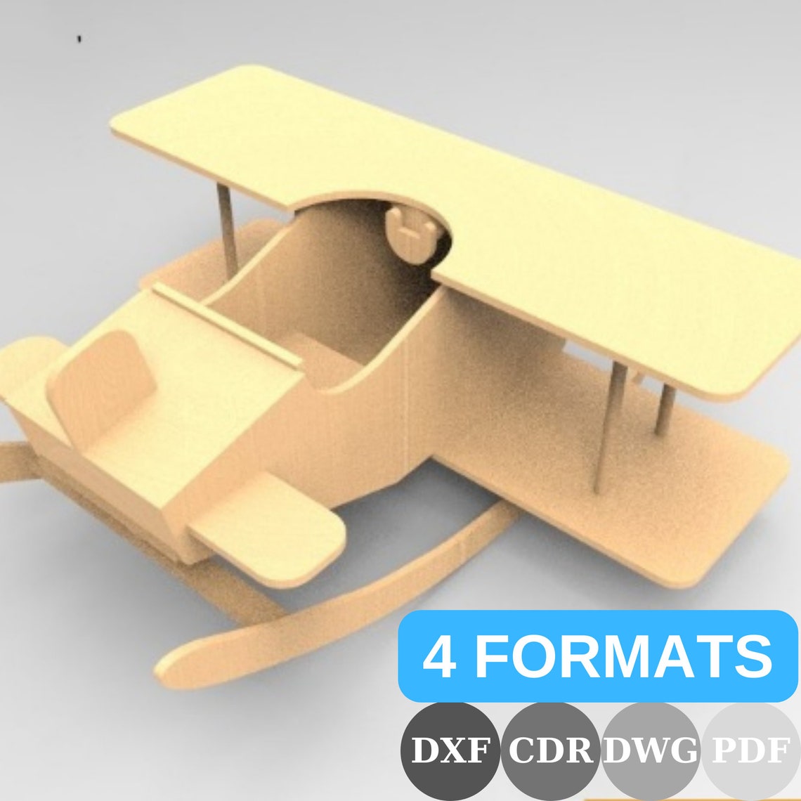 CNC Machine Files, Wooden Rocking Horse, Cnc Rocking Toys, Laser Cut ...